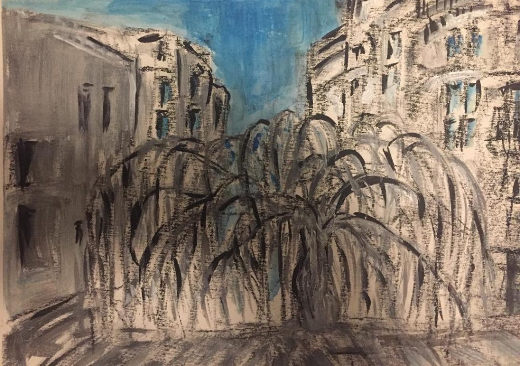 Shirley Cook Painting – Exploding Appendix